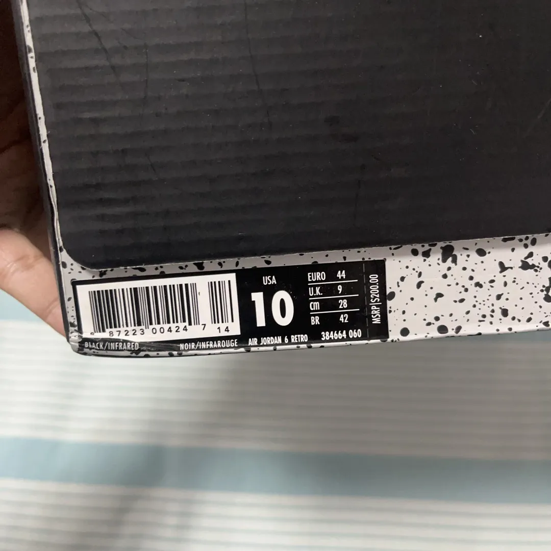 Authenticité Jordan Air Jordan 6 Retro: guide POIZON pour vérifier les ...