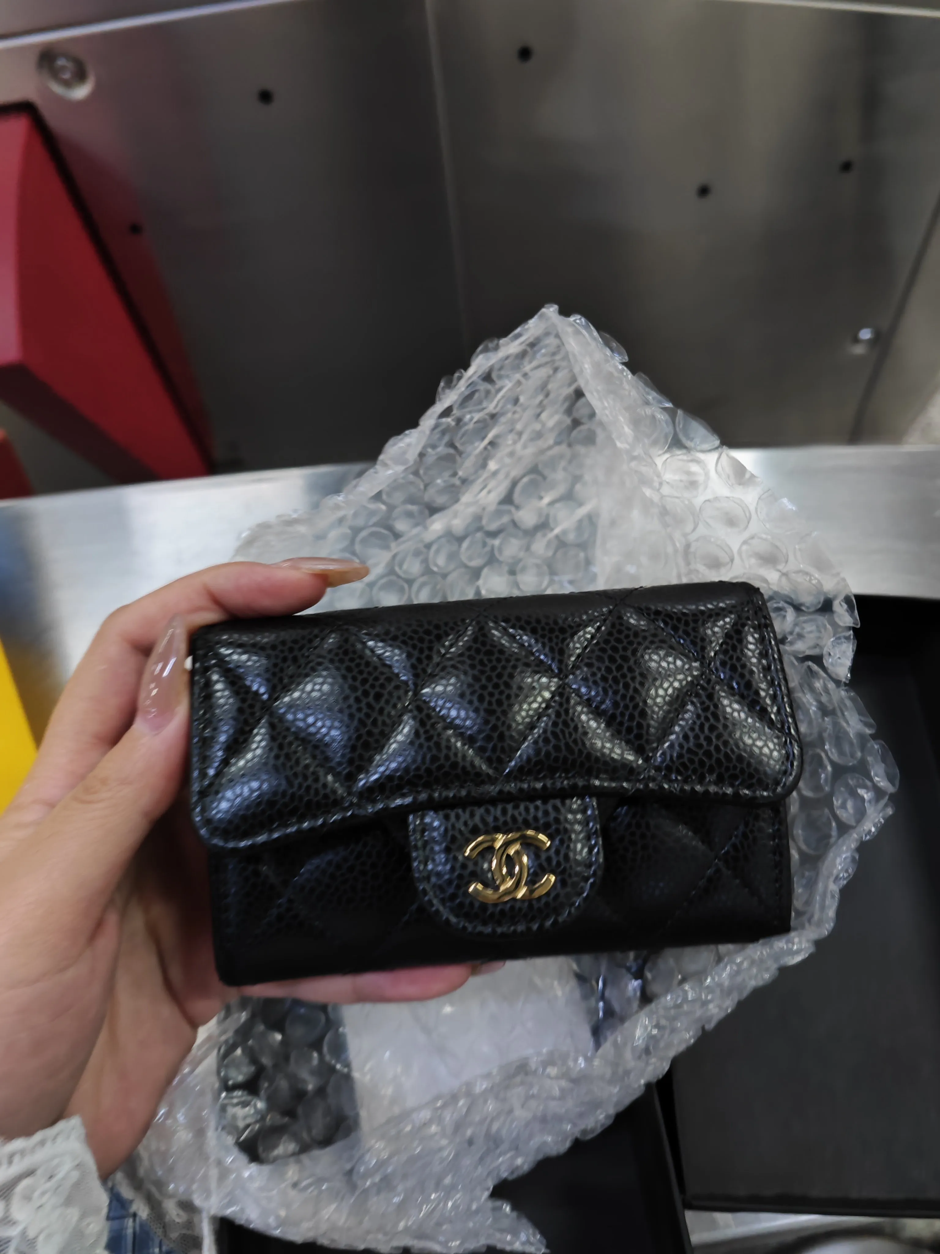 authentic chanel wallet