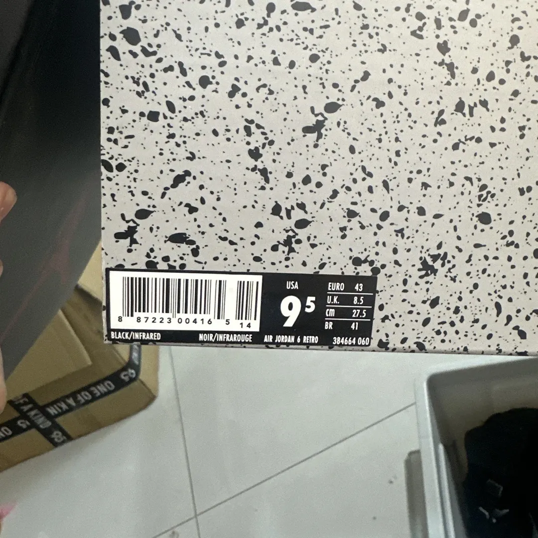 Authenticité Jordan Air Jordan 6 Retro: guide POIZON pour vérifier les ...